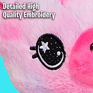 Ontel Star Belly Dream Lites, Stuffed Animal Night Light, Magical Pink and Purple Unicorn - Projects Glowing Stars & Shapes in 6 Gentle Colors, As Seen on TV