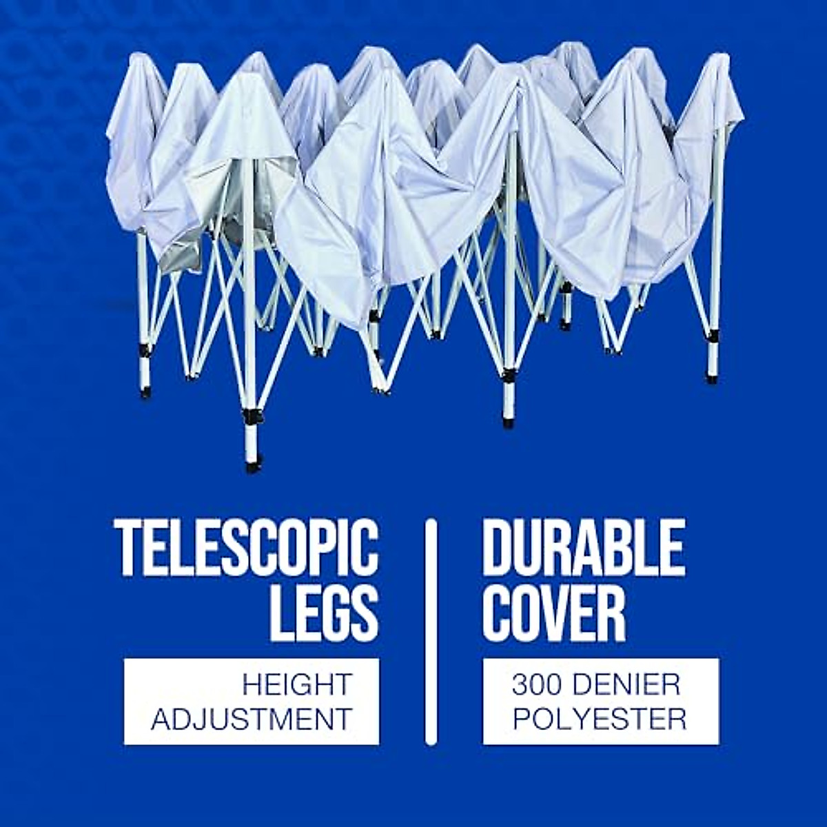 Strongway Commercial Canopy, 10ft. x 20ft., White