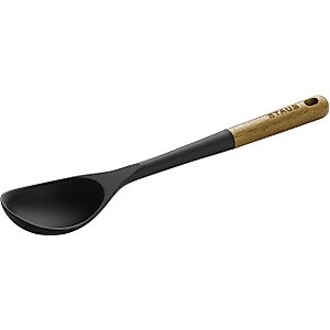 STAUB 40503-107 Serving Spoon Acacia Wood 31 cm Black