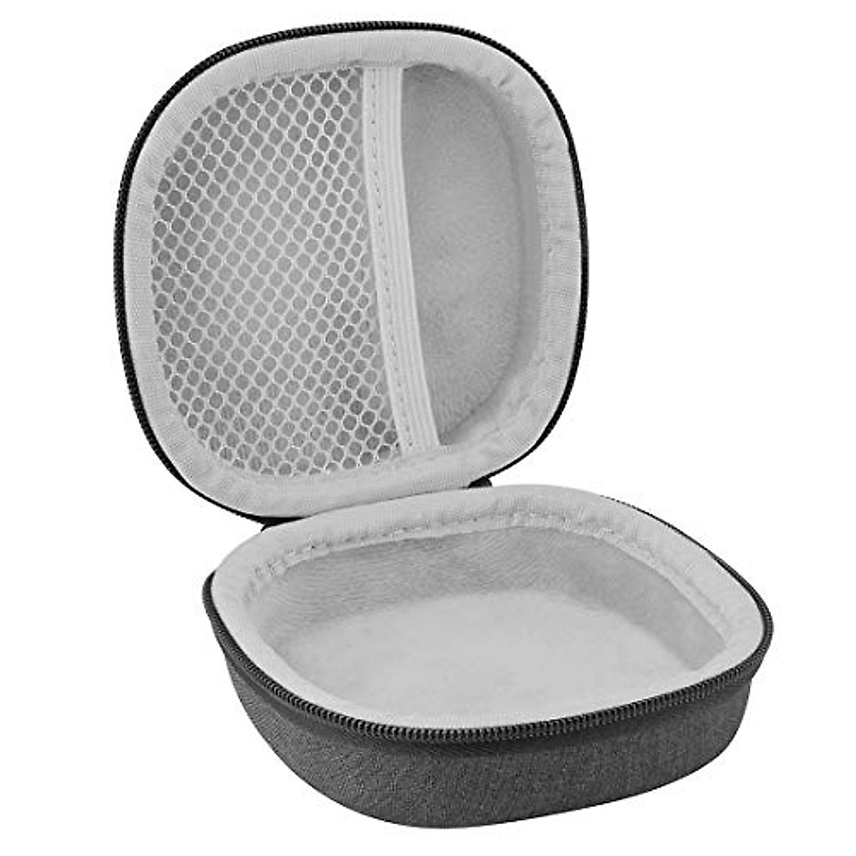 Geekria Shield Earbuds Case Compatible with Beats Powerbeats Pro True Wireless Earbuds, Replacement Protective Hard Shell Travel Carrying Bag with Cable Storage (Grey)