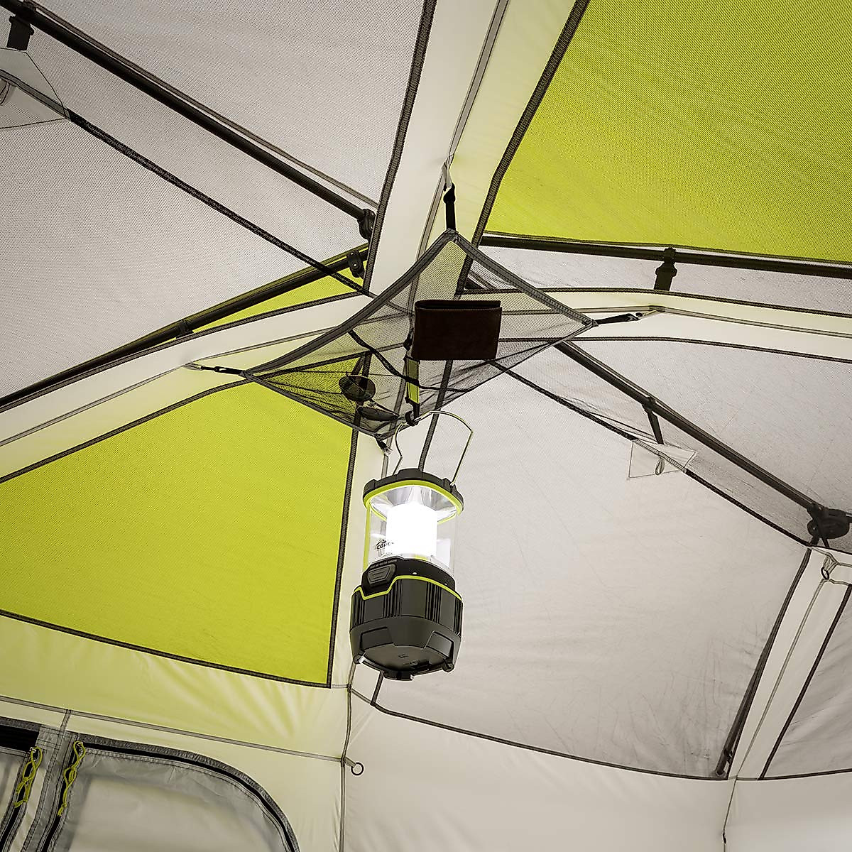 CORE 12 Person Instant Cabin Tent with Included Footprint and Tent Kit