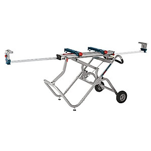 Bosch Portable Gravity-Rise Wheeled Miter Saw Stand T4B