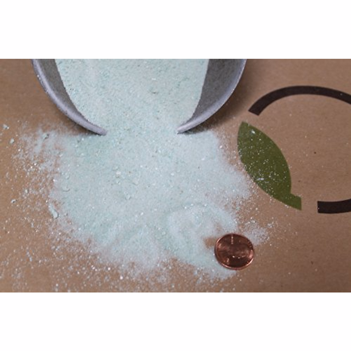 Greenway Biotech Ferrous Sulfate Heptahydrate Fertilizer Includes 20% Iron (Fe) 12% Sulfur & 100% Water Soluble Powder- Organic Lawn Fertilizer for Vegetables and Plant Growth - 1 Pound