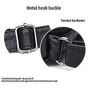 SENYUNI Ladies Handbags Soft PU Leather Crossbody Bags for Women Multi Pocket Waterproof Hobo Shoulder Bags Travel Tote Bag Messenger Purse (Black)