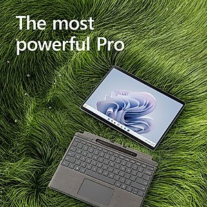 Microsoft Surface Pro 9 (2022), 13" 2-in-1 Tablet & Laptop, Thin & Lightweight, Intel 12th Gen i5 Fast Processor for Multi-Tasking, 8GB RAM, 256GB Storage with Windows 11, Platinum Microsoft Copilot
