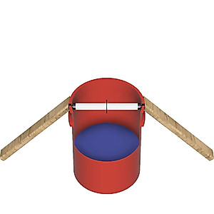 RINNETRAPS, Rolling Log Mouse Trap, Tested & Proven Effective Capture or Kill of Mice, Small Rats or Rodents, Humane for Pest Control, Catches Safe with No Poison: Made & Designed in The USA (1)