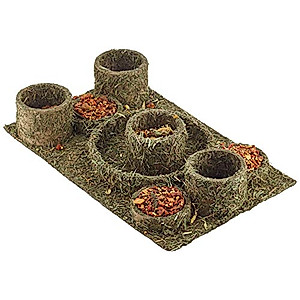Rosewood Naturals Hide ‘N’ Treat Maze, Rabbit Treats & Small Animal Treats, 28cm x 18cm
