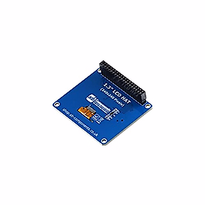 1.3inch LCD HAT for Raspberry Pi 4B/3B+/3B/2B/B+/A+/Zero and Zero W, 1.3" LCD Display, 240x240 Resolution, 65K RGB Colours Expansion Display Module for Raspberry Pi