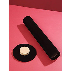 Coward 2pcs Scrunchie Headband Holder Stand, Hair Tie Organizer Holder,Hair Accessories Bracelet Bangle Organizer for Kid Teen Girl Woman (Black Velvet)