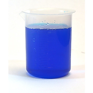 Laboratory Plastic Bath Kit for Future Scientists - Measure, Squirt, and Pour (Beakers, Wash Bottle, Cylinder, Funnel)