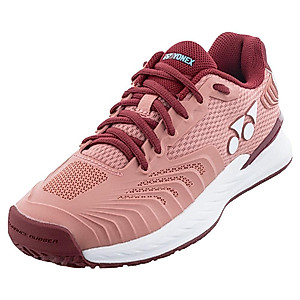 YONEX Women's Power Cushion Eclipsion 4 Tennis Shoes (Pink, us_Footwear_Size_System, Adult, Women, Numeric, Medium, Numeric_7)