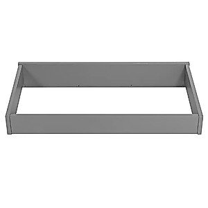 Oxford Baby Changing Topper for Universal 3-Drawer Dresser, Dove Gray, 1 Count, 6.61 pounds