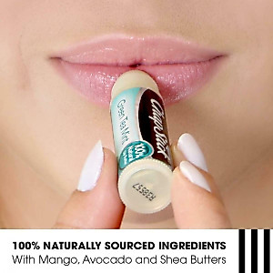 ChapStick 100% Natural Lip Butter, Green Tea Mint, 0.15 oz (Pack of 12)