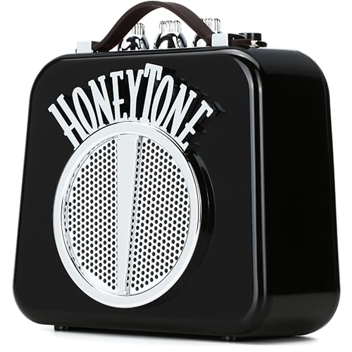 Danelectro Honeytone N-10 Guitar Mini Amp, Black with belt clip
