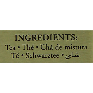 Ahmad Tea London Telephone Box Caddy Gift Tin, 20 Teabag, English Breakfast