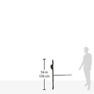Medline Bed Assist Bar with Storage Pocket, Height Adjustable Bed Rail for Elderly Adults, Assistance for Getting In and Out of Bed at Home