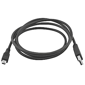 Sqrmekoko USB Interface Charging Data Transfer Cable Compatible with Canon PowerShot Digital Cameras & Camcorders (Black)