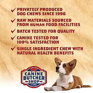 Canine Butcher Shop Duck Feet for Dogs (Pack of 30), Raised & Made in USA Dehydrated Duck Feet, All-Natural Dog Chews, Treats, Snacks