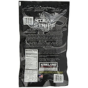 KIRKLAND SIGNATURE Steak Strips Extra Thick Cut, 24 Ounce