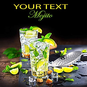 2 Pieces Julep Strainers Bar Strainer Cocktail Strainer Stainless Steel Cocktail Strainer Spoon for Cocktail Drinks Home or Commercial Bar Use