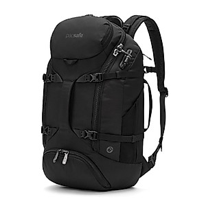 Pacsafe Venturesafe EXP35 Anti Theft Travel Backpack, Black