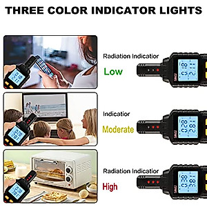 EMF Meter, Rechargeable Digital Electromagnetic Field Radiation Detector Hand-held Digital LCD EMF Detector, Great Tester for Home EMF Inspections, Office, Outdoor and Ghost Hunting