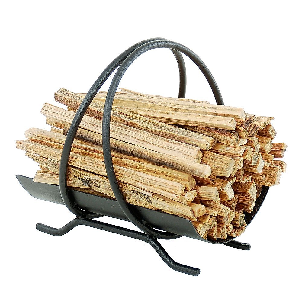 Minuteman International Colonial fatwood Holder Basket Caddy, Black