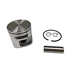 EngineRun 42MM Piston & Piston Ring Kit Compatible With Husqvarna 445 445E 450 450E Jonsered 2245 Parts Chainsaw Replacement Part Fits for OEM 544088403 544 08 84-03