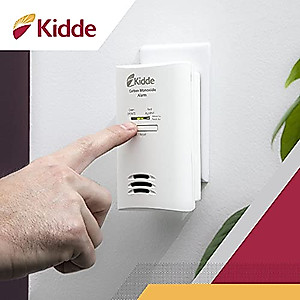 Kidde Carbon Monoxide Detector, AC Plug-In with Battery Backup, CO Alarm with Replacement Alert