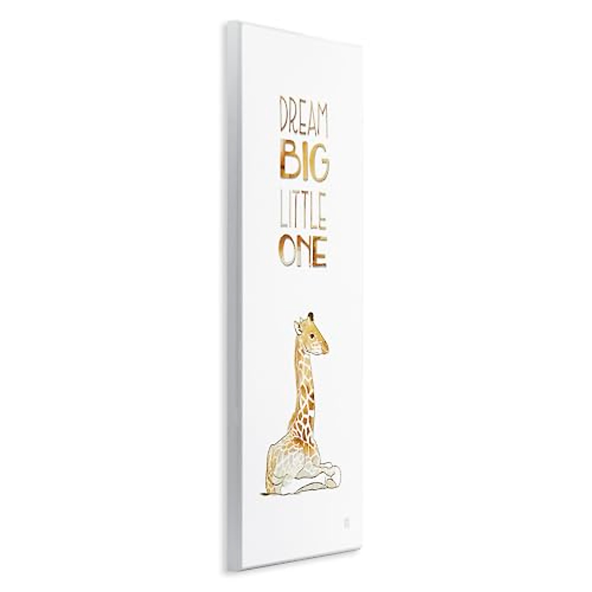 The Kids Room By Stupell Dream Big Little One Giraffe Wall Plaque