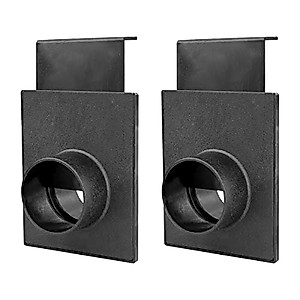 POWERTEC 70133-P2 2-1/2-Inch Blast Gate for for Dust Collector, Dust Collection Fittings, 2 PK