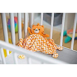 Mary Meyer Baby Einstein First Discoveries Peekaboo Blanket, 13 x 13-Inches, Tinker Tiger