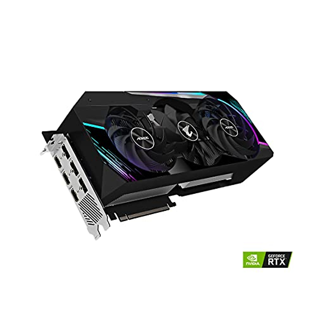GIGABYTE AORUS GeForce RTX 3080 Master 10G (REV3.0) Graphics Card, Max Covered Cooling, LHR, 10GB 320-bit GDDR6X, GV-N3080AORUS M-10GD REV3.0 Video Card