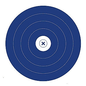 Morrell Targets 100 Pack Single Spot Paper Archery Target Face, Multi (PF1)