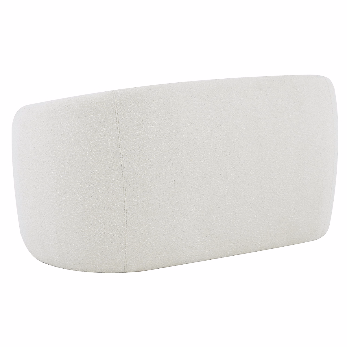 SAFAVIEH Couture Collection Zhao Ivory Boucle Curved Loveseat