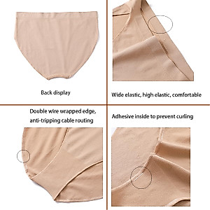 3 pcs Ballet Dance Briefs-Nude Underwears(Toddler Girls Women)