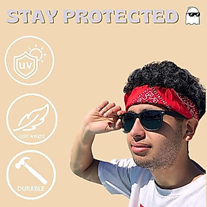 ShadyVEU Super Dark Round Sunglasses UV400 Casual Blacked Out 80's Retro Shades (Glossy Black Frame, Dark Black)