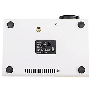 Home Theater, Mini Projector, Home Theater Movie Use Courtyard Use for Movie Home(U.S. Standard (110V-240V))