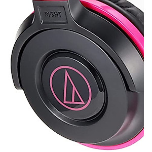 audio-technica STREET MONITORING Portable Headphone ATH-S100 BPK (Black Pink)