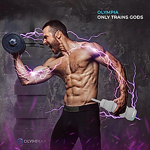 OLYMPIA WS collapsible water bottles 18oz silicone foldable leakproof BPA free for sports gym cycling climbing camping hiking traveling essentials carabiner lightweight portable (Navy Blue)