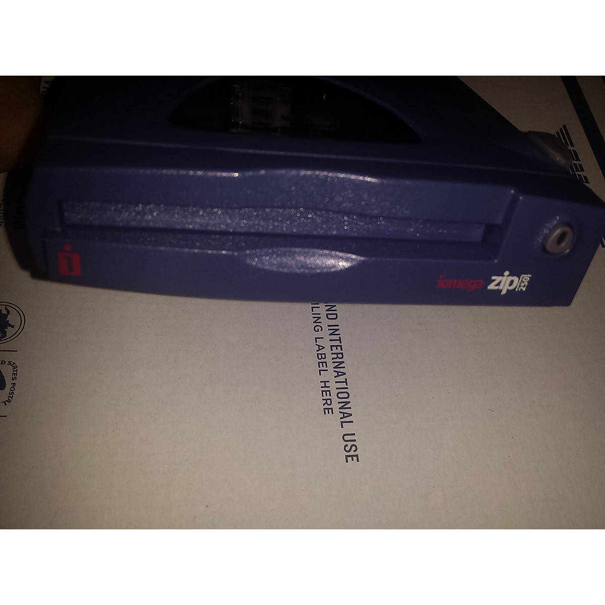 Iomega Genuine External Parallel Port Zip Drive W/O Cables Z250P