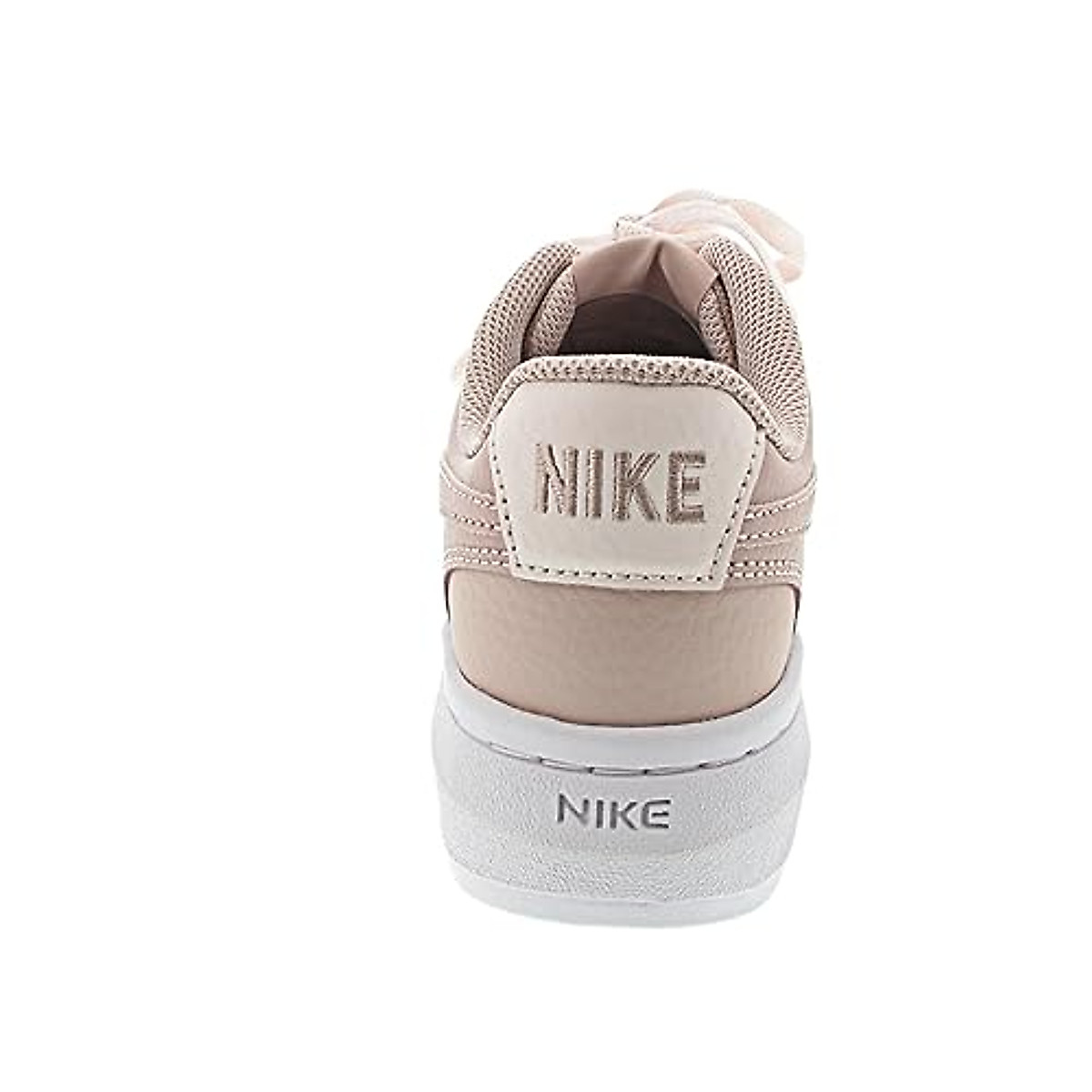 Nike Court Vision Alta Leather Women's Trainers Shoes, Pink Oxford/Pink Oxford-White, 8 M US