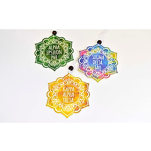 Kappa Kappa Gamma - Mandala Air Freshener - 2/Pack