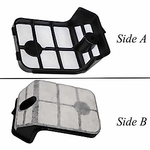 Notos 2Pcs Air Fil-ter Fit For Ryobi RY10518 RY10520 UT10518 UT10520 Replace 518049002