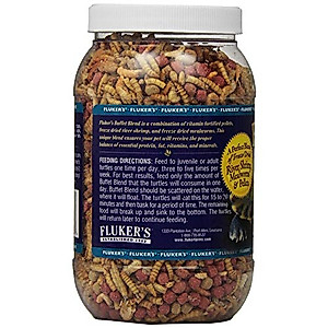 Fluker's Buffet Blend Aquatic Turtle Formula for Pets, 7.5-Ounce [2-Pack]
