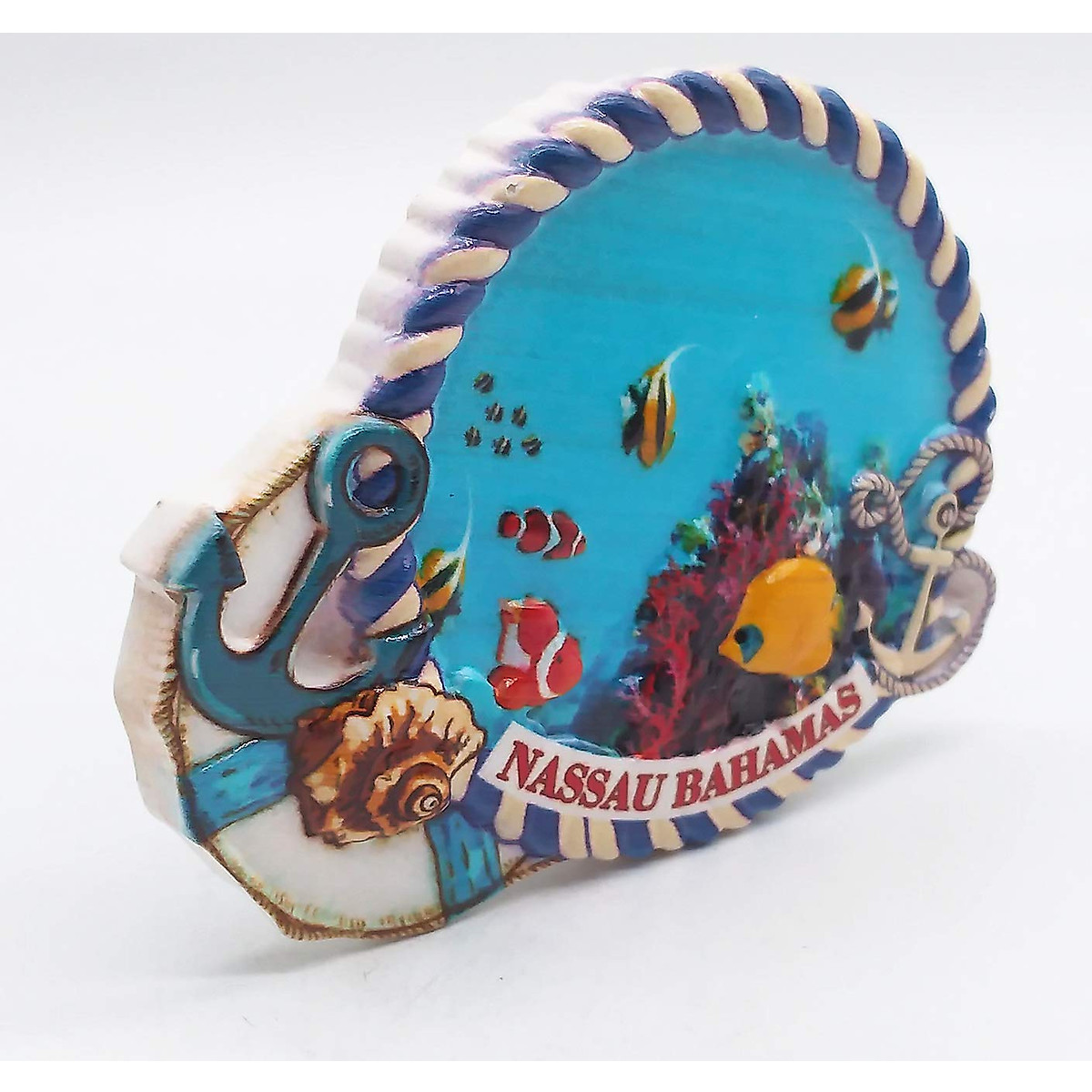 Nassau Bahamas 3D Fridge Magnet Souvenir Gift,Home & Kitchen Decoration Magnetic Sticker,Nassau Bahamas Refrigerator Magnet Collection