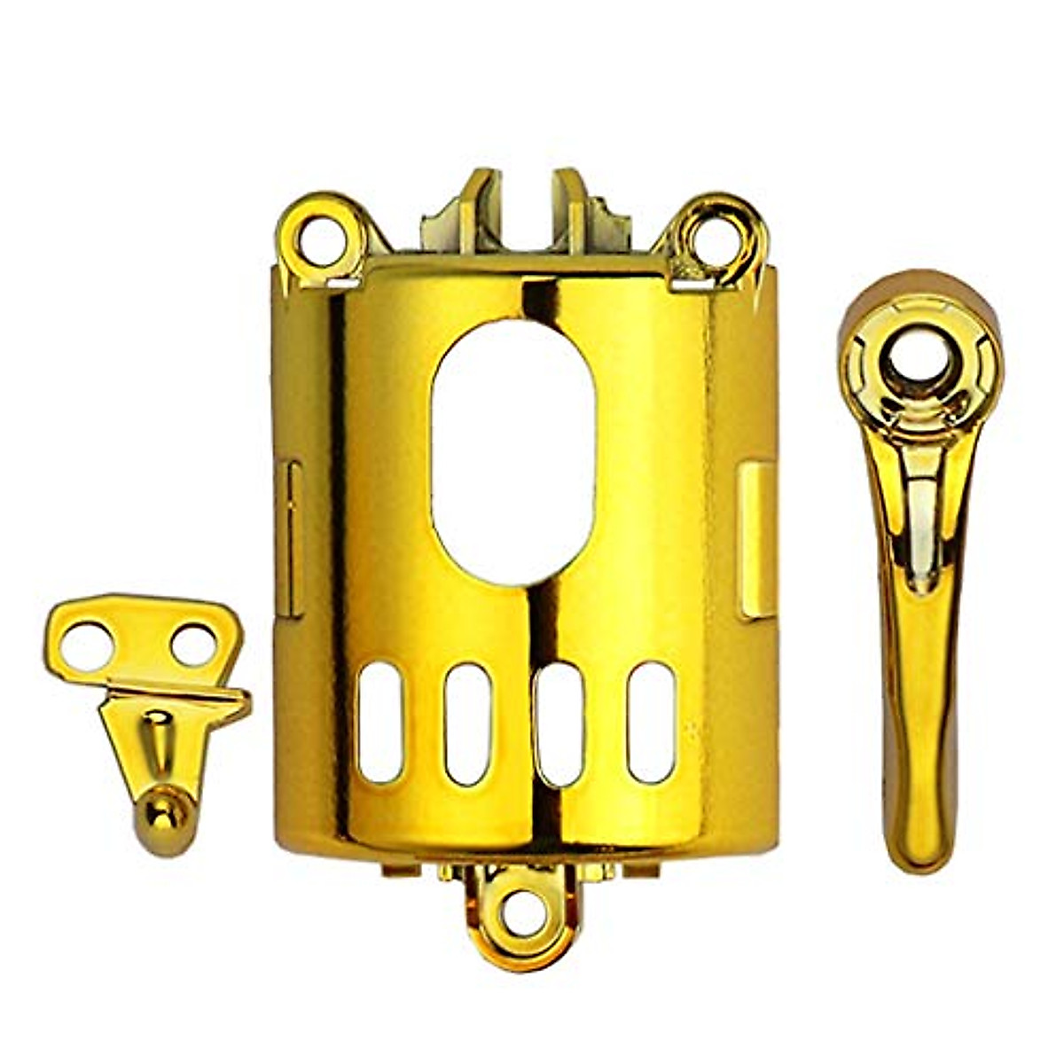 Serenable 3pcs/Set DIY Accessories Kit, Motor Cover, Adjustment Bar and Power Switch Fit for Wahl 8591 8148 8504 Cordless Magic Clips Clippers - Golden