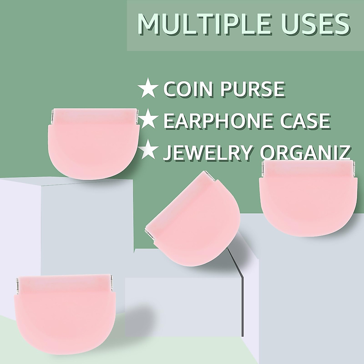 KNFFSAAJL Denture Retainer Case Food Grade Silicone Denture Holder Box with Vent Holes Mini Portable False Teeth Container Multipurpose False Teeth Storage Box for Home Travel Office(Pink)