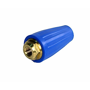 Erie Tools Alloy Steel Pressure Washer Rotating Turbo Nozzle 4,000 PSI, 3.0 Orifice, 3.0 GPM with 1/4" Quick Connect Plug