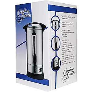 Shabbat Hot Water Urn Boiler with Double Wall Stainless Steel Design for Maximum Insulation with 8L/50 Cup Capacity Of Boiling Hot Water with automatic keep warm function.